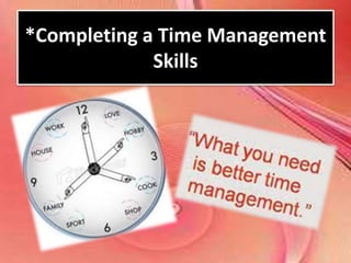 Principles of Time Management | PPTX