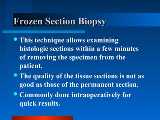 Principles of tissue diagnosis | PPT