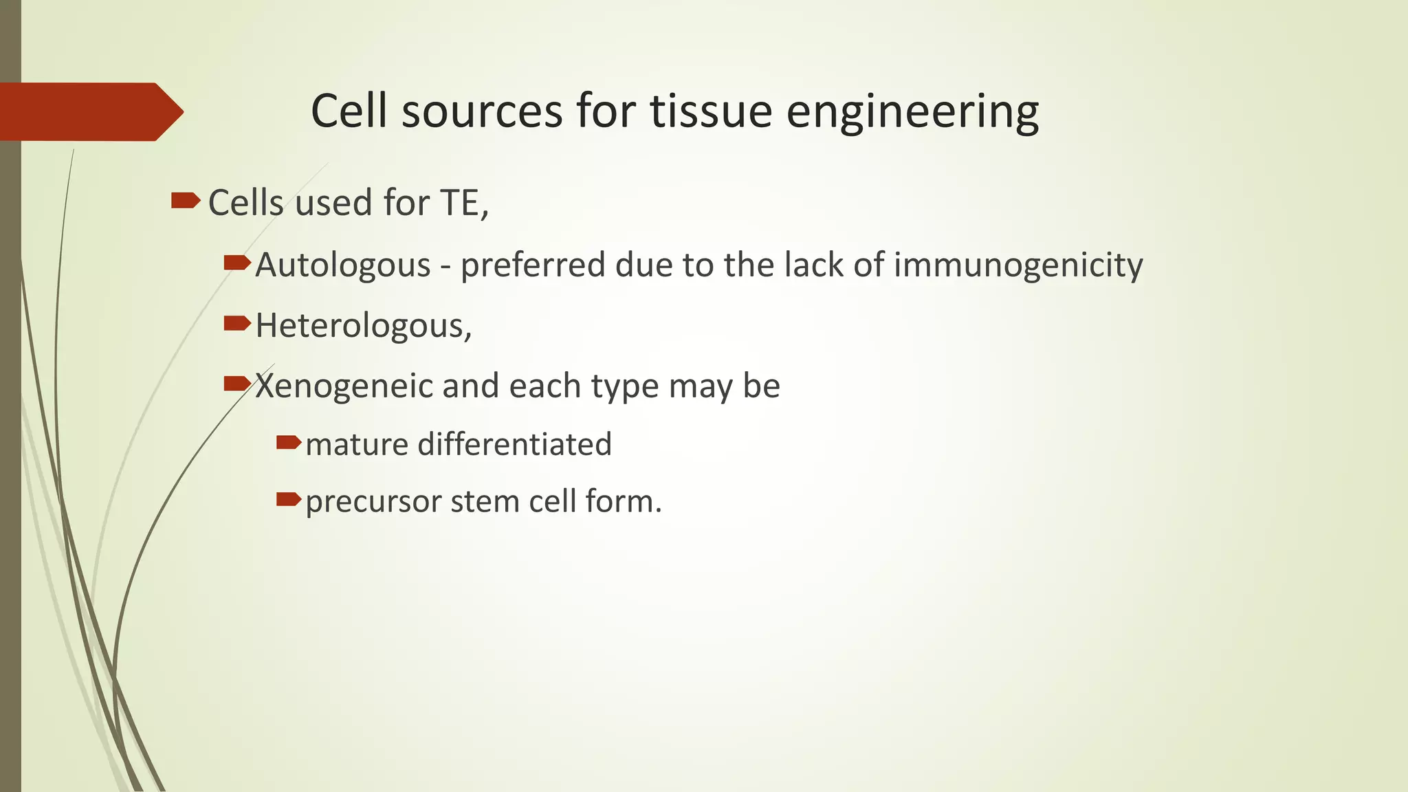 Principles of tissue engineering | PPTX | Biotech and Biomedical ...