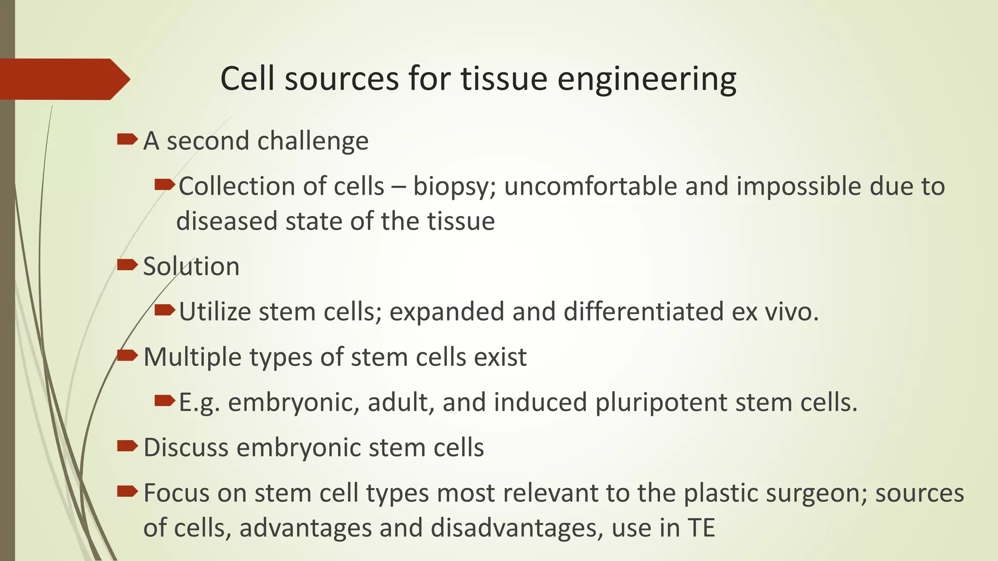 Principles of tissue engineering | PPTX