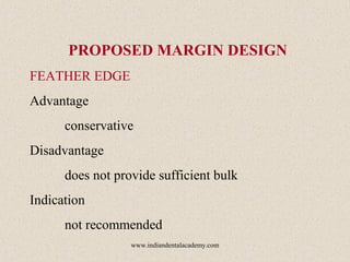 Principles of tooth prep/ orthodontic seminars | PPT