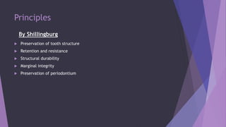 Principles of tooth preparation | PPTX