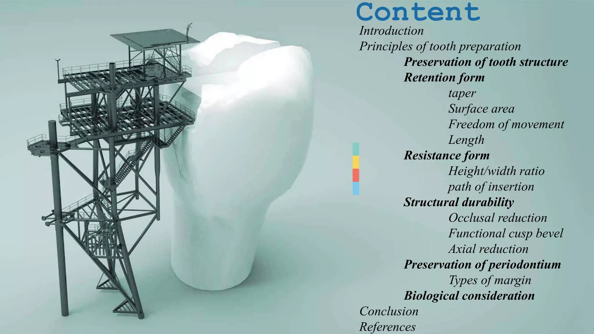 Principles of tooth preparation | PPTX