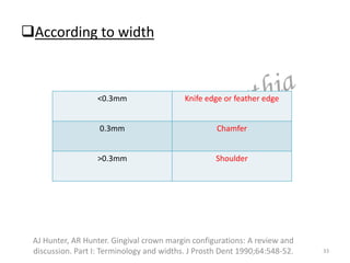 Principles of Tooth Preparation | PPTX