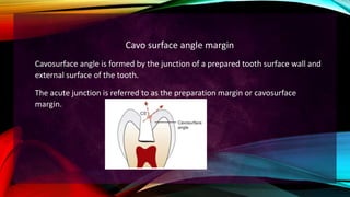 Principles of tooth preparation | PPTX