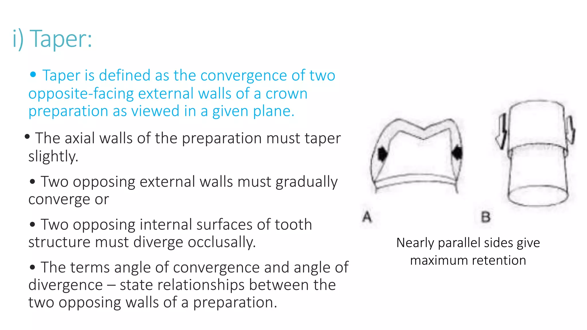Principles of tooth preparation | PPTX