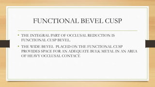 Principles of tooth preparation by ajay11111 | PPT