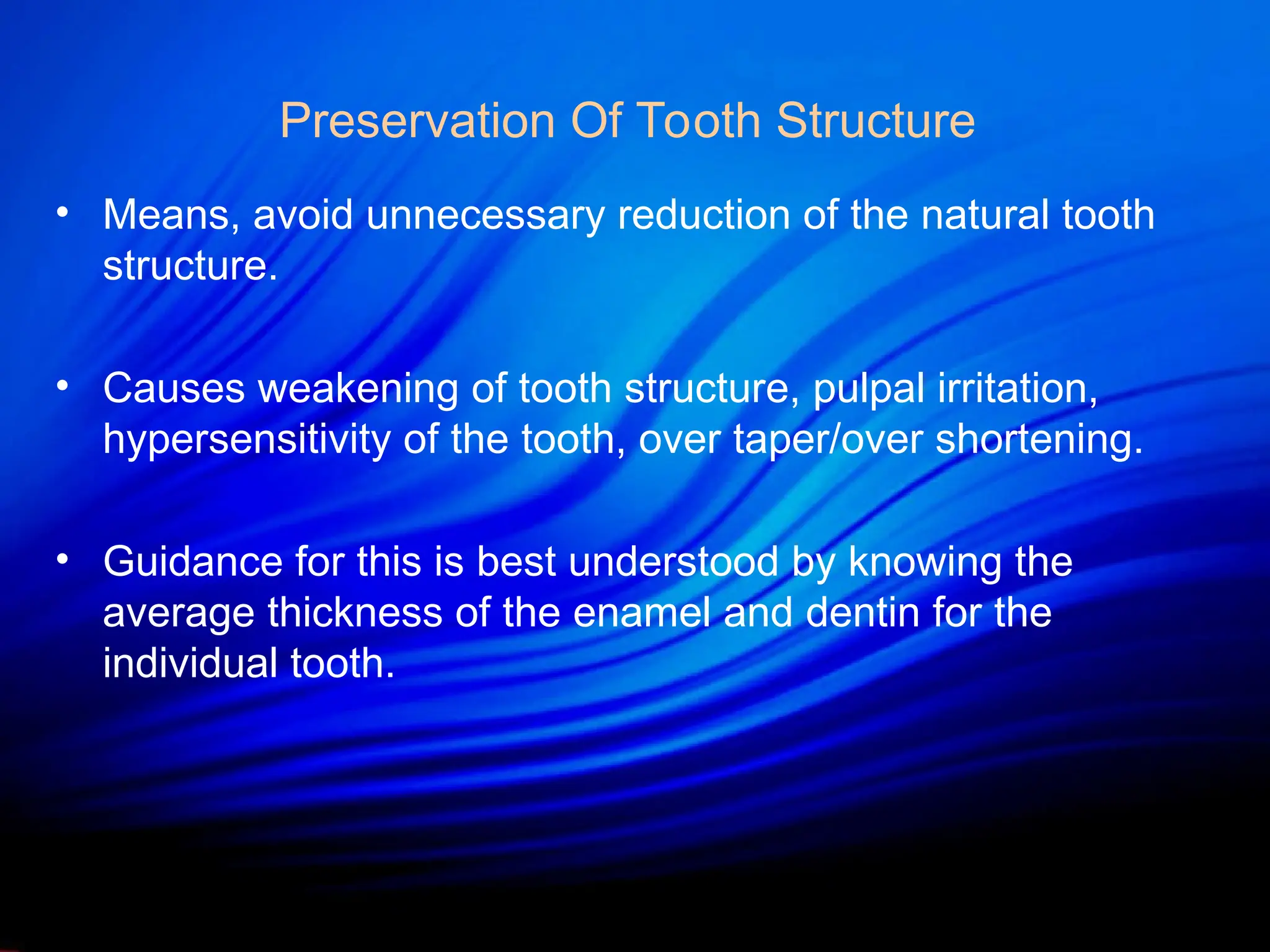 principles of tooth preperation 1.ppt Tooth | PPT