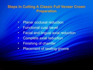 principles of tooth preperation 1.ppt Tooth | PPT