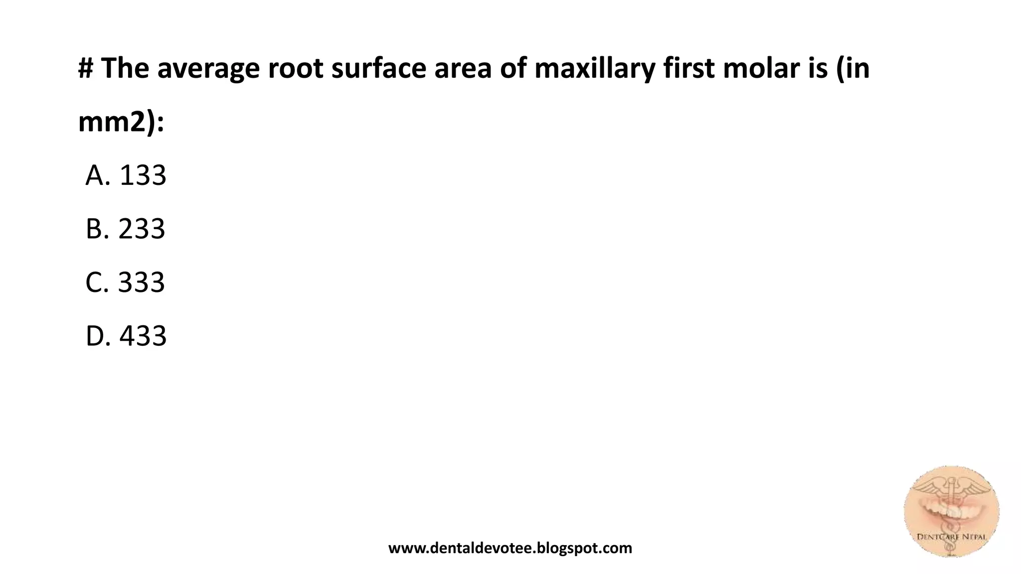 Principles of Tooth Preparation MCQS - Prosthodontics FPD MCQs | PPTX
