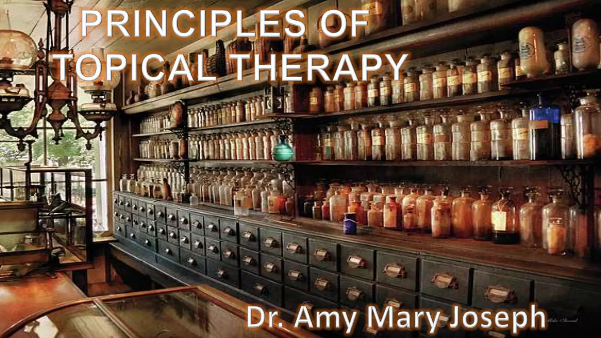 Principles of topical therapy | PPTX