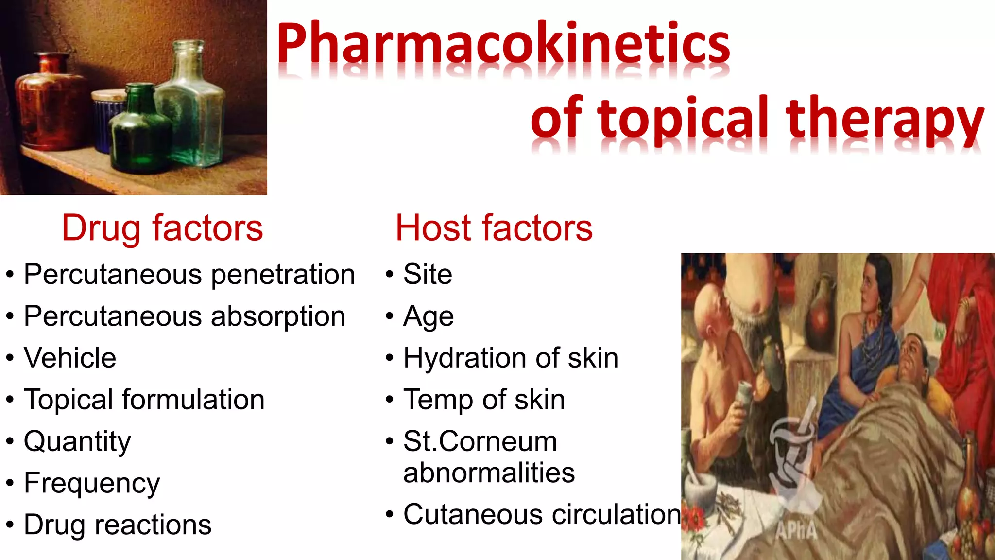 Principles of topical therapy | PPTX