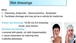 Principles of topical therapy | PPTX