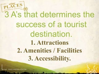 Principles of tourism 1 | PPTX