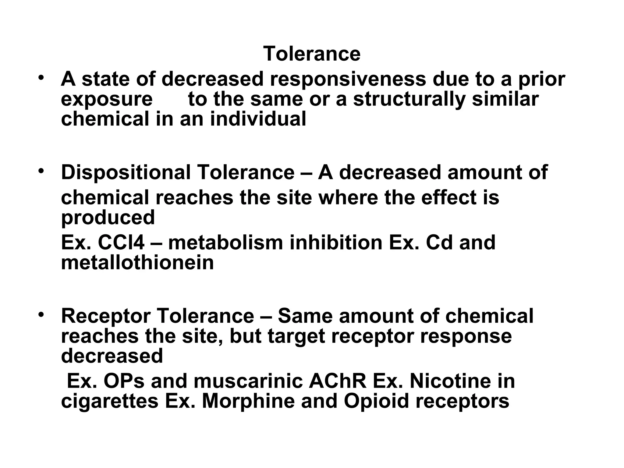 Principles of toxicology | PPT