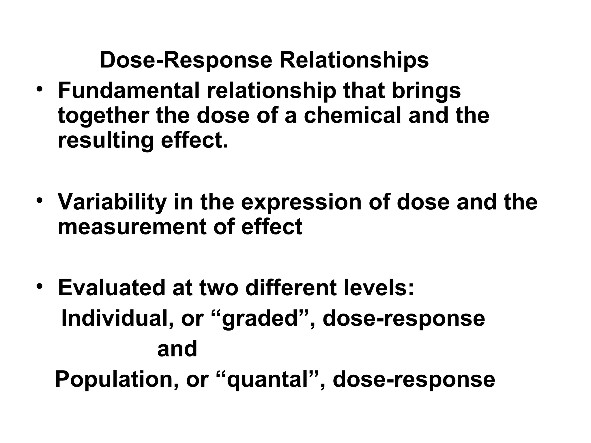 Principles of toxicology | PPT