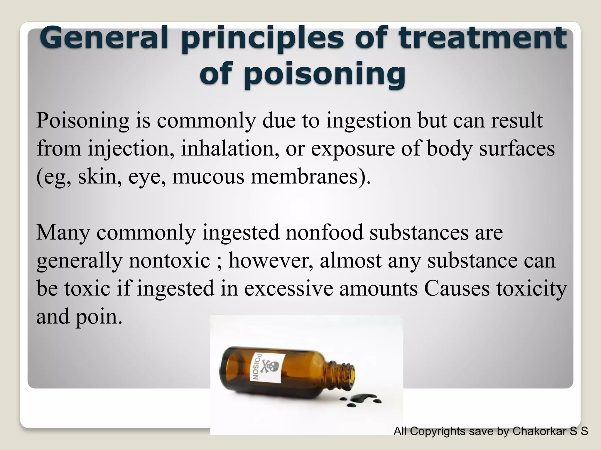 Principles of toxicology | PDF