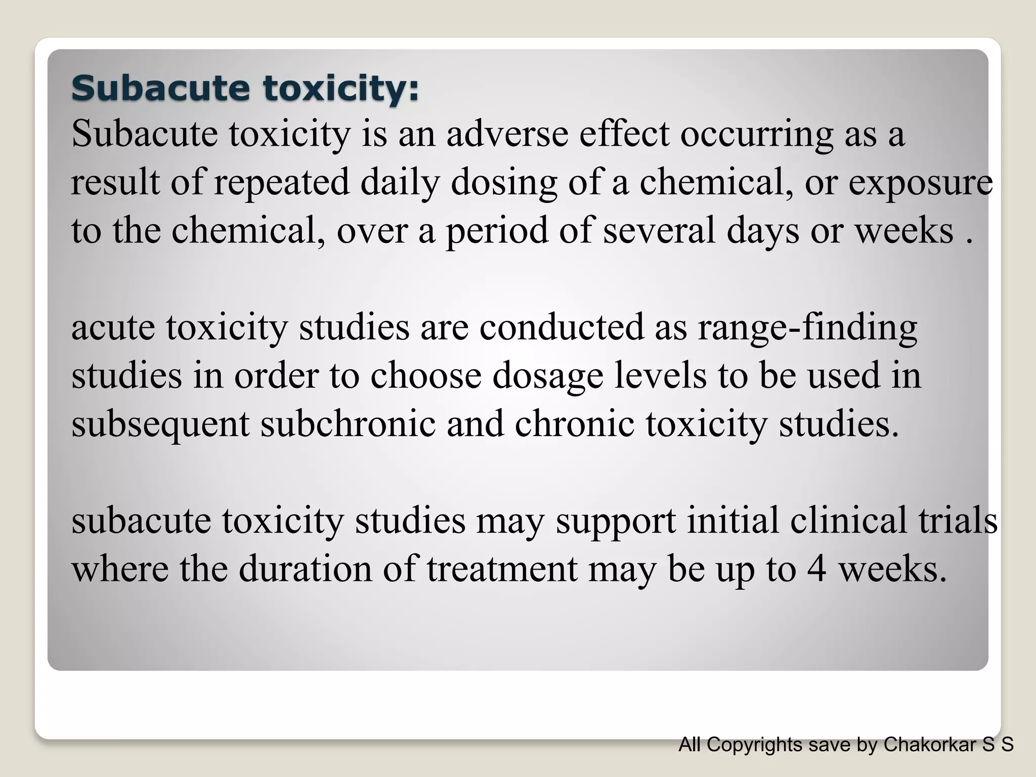 Principles of toxicology | PDF