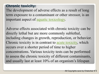 Principles of toxicology | PDF