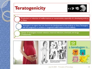 Principles of Toxicology | PDF