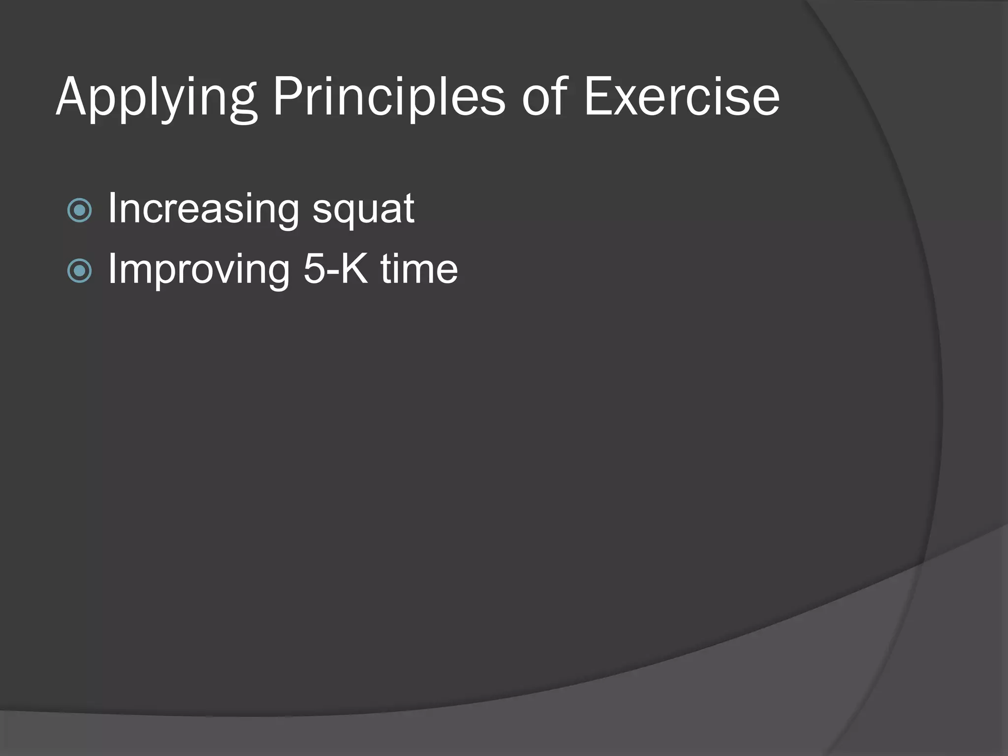 Principles of Training | PPTX