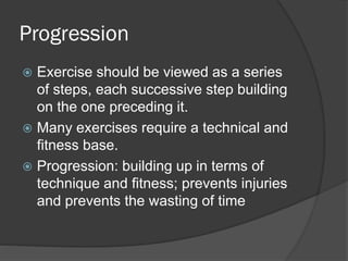 Pinciple Progression
