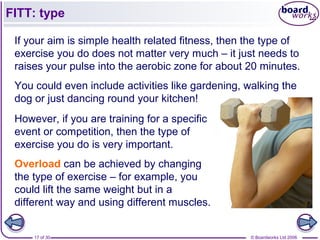 Principlesoftraining - modified for HSC | PPT