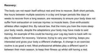 Principles of training | PPTX
