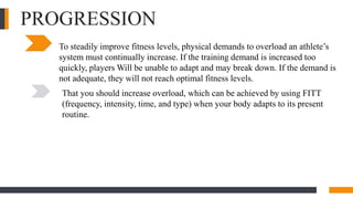 Principles of Sports Training | PPTX