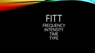 P E 2 - Principles of training | PPTX