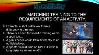 P E 2 - Principles of training | PPTX