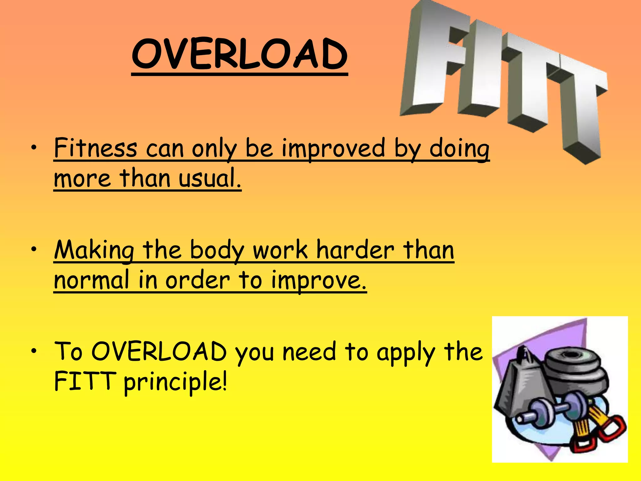 Principles of training | PPTX