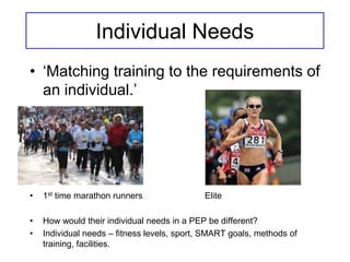 Principles of training | PPTX