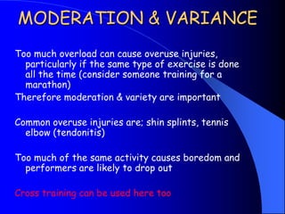 Principles of training and training zones | PPTX