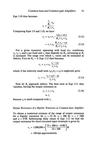 Principles of Transistor Circuits Introduction to the Design of ...