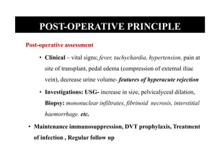 Principles of transplantation by DJ | PPTX