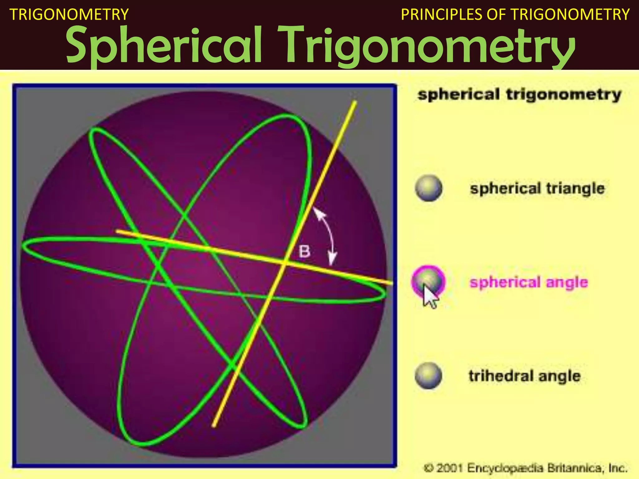 Principles of trigonometry animated | PPTX