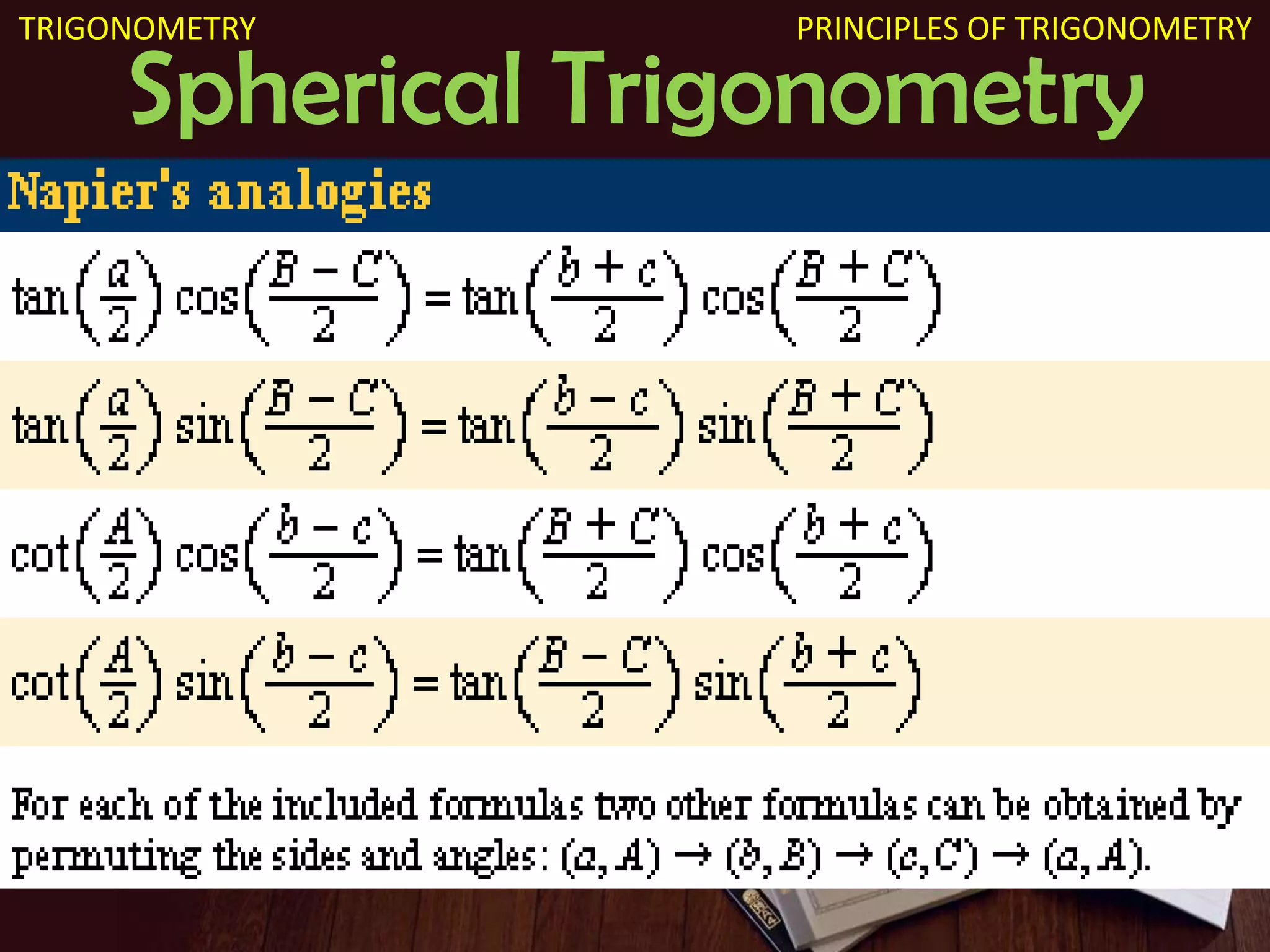 Principles of trigonometry animated | PPTX