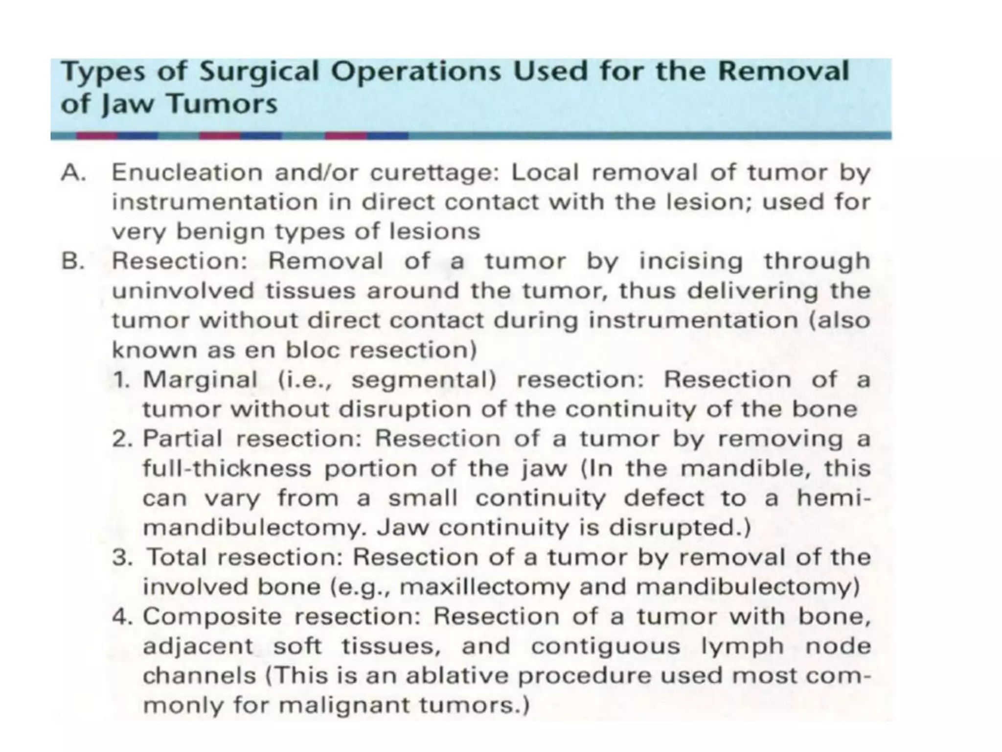 Principles of tumor surgical management | PPT