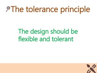 Principles of ui design | PPTX