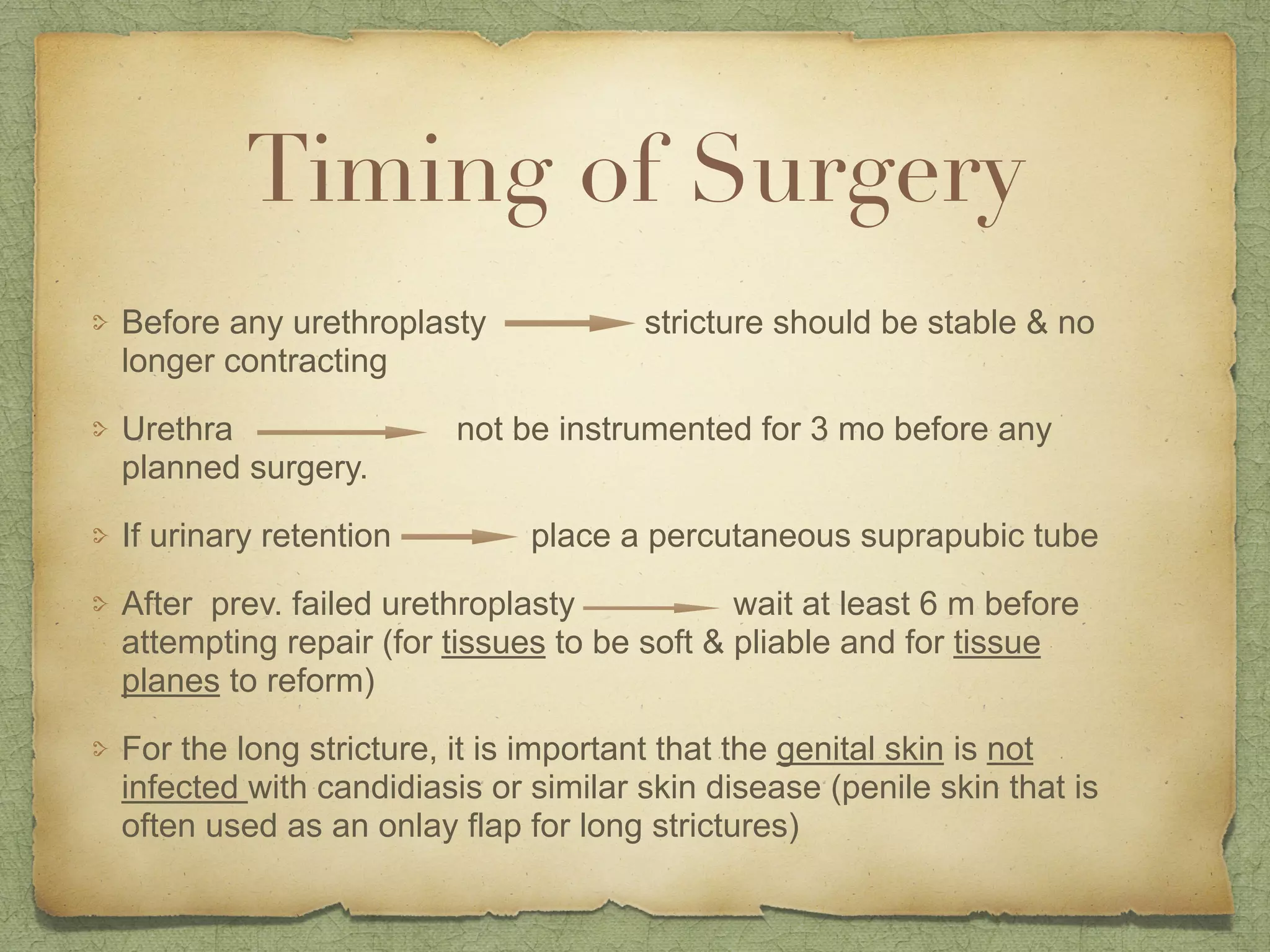 Principles of urethral reconstructive surgery | PDF