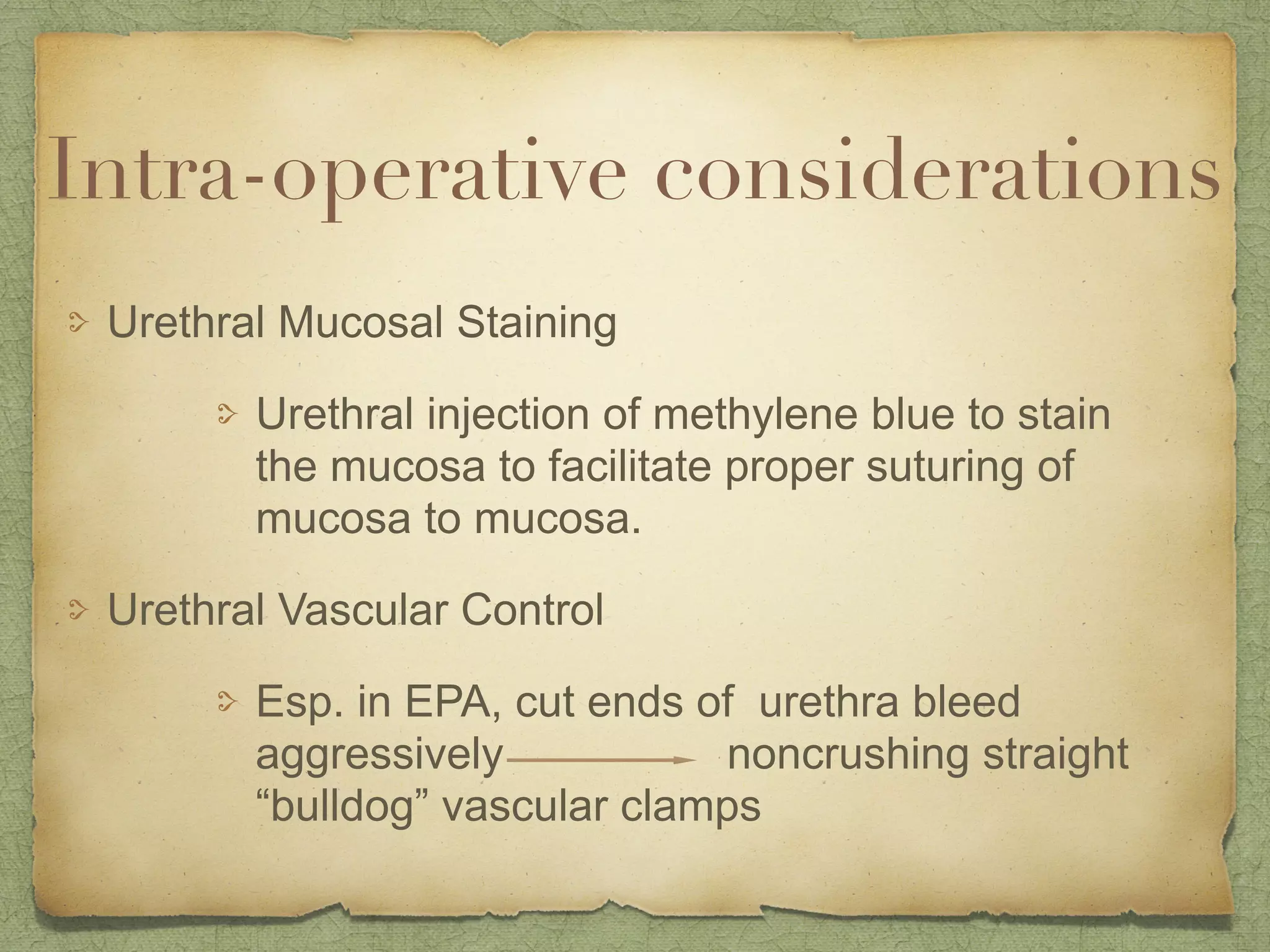 Principles of urethral reconstructive surgery | PDF