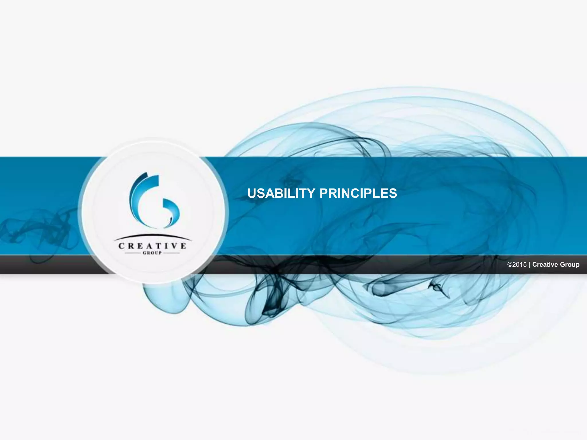 Principles of usability | PPT