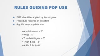 Principles of POP Casting | PPTX