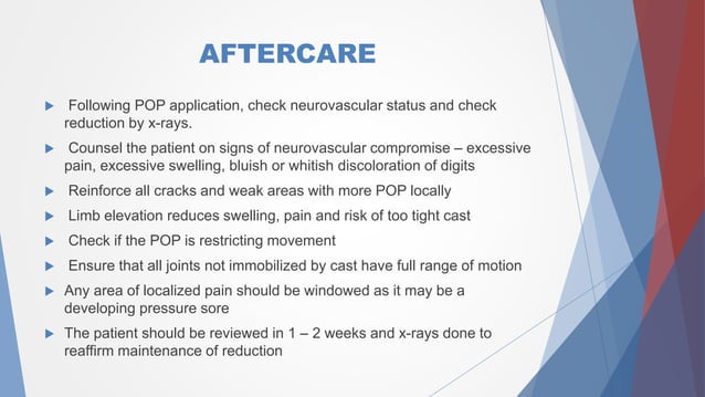 Principles of POP Casting | PPTX