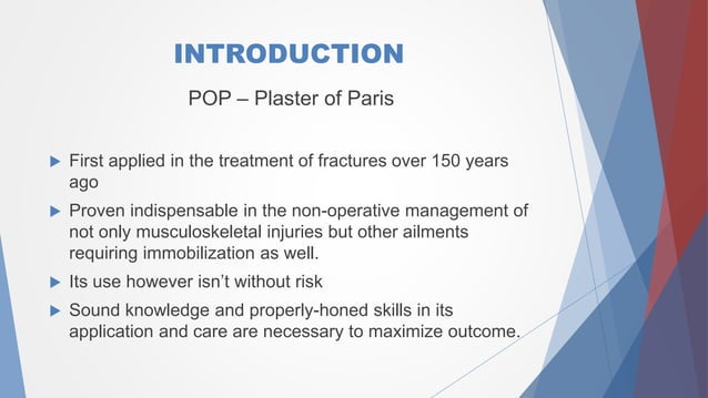 Principles of POP Casting | PPTX