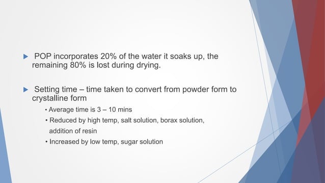 Principles of POP Casting | PPTX