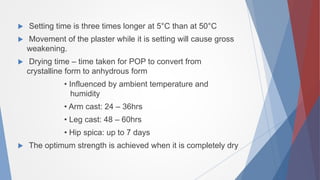 Principles of POP Casting | PPTX