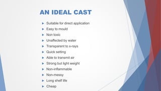 Principles of POP Casting | PPTX