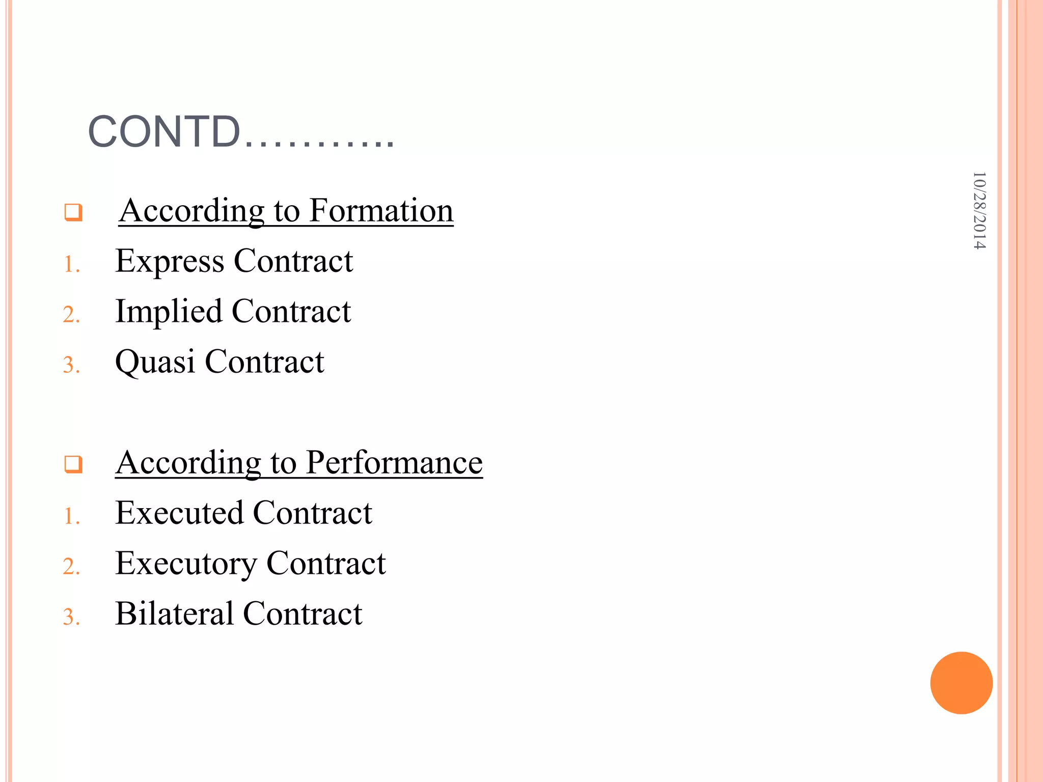 Principles of valid contract special principles of life insurance ...